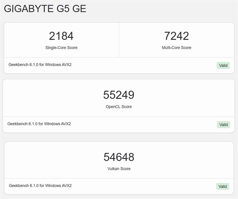 Đánh giá GIGABYTE G5 GE: Hiệu năng mạnh, thiết kế gọn nhẹ hơn
