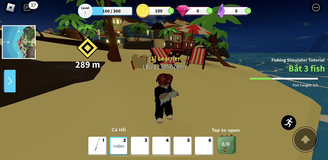 Code Fishing Simulator tháng 05/2026, nhận Gem và nhiều quà hấp dẫn