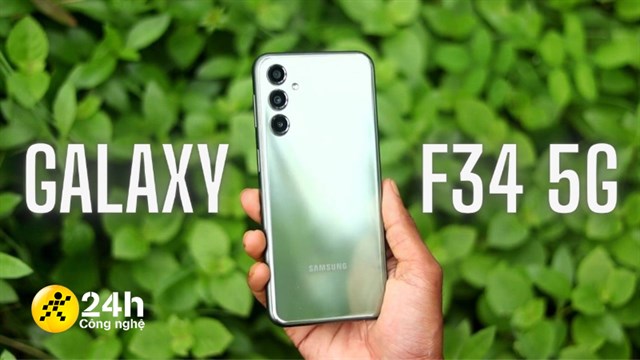 Trên tay Galaxy F34 5G: Chip Exynos 1280, màn 120 Hz, camera 50 MP