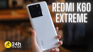 Trên tay Redmi K60 Extreme: Thiết kế đẹp, Dimensity 9200+, RAM 24 GB
