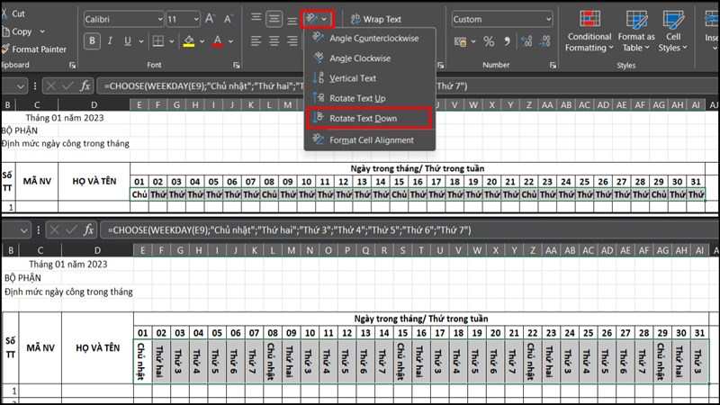 Cách tạo bảng chấm công trong Microsoft Excel chi tiết nhất mà bạn cần