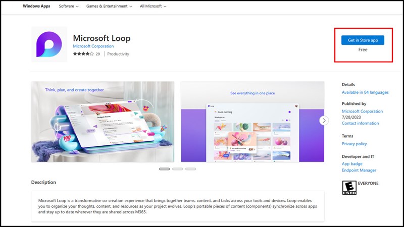 Cách tải Microsoft Loop giúp bạn tha hồ sáng tạo nội dung, kế hoạch