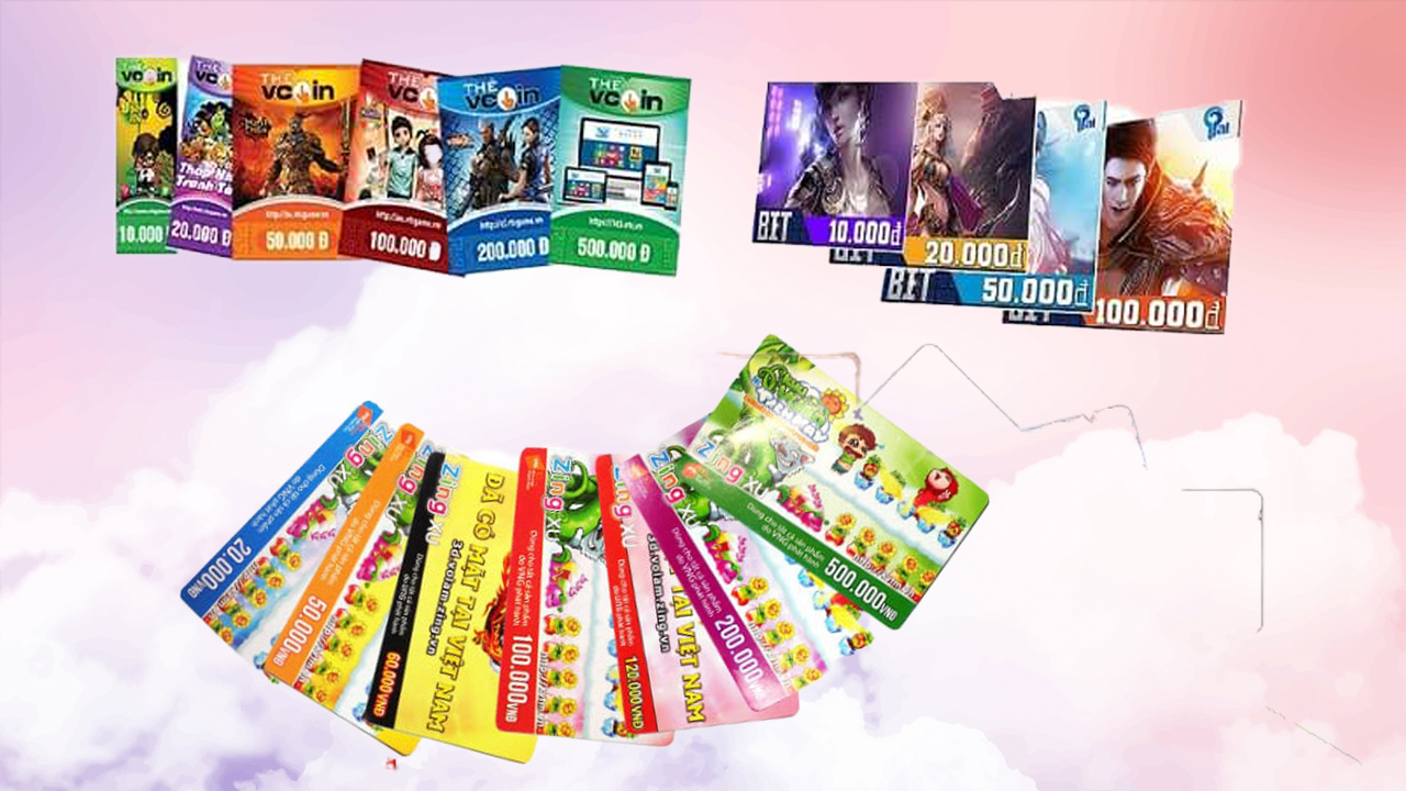 Cách mua thẻ game Garena, Zing, Vcoin,... online nhanh và tiện lợi