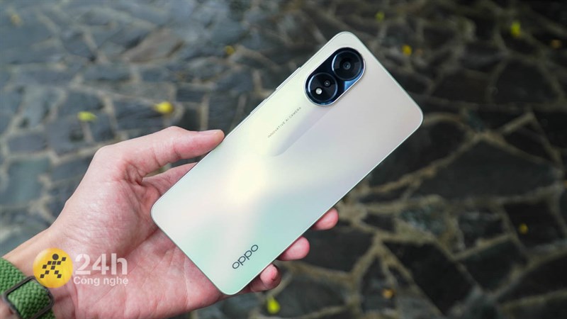Trên tay OPPO A38: Giá 4.49 triệu, kháng nước IP54, chip Helio G85