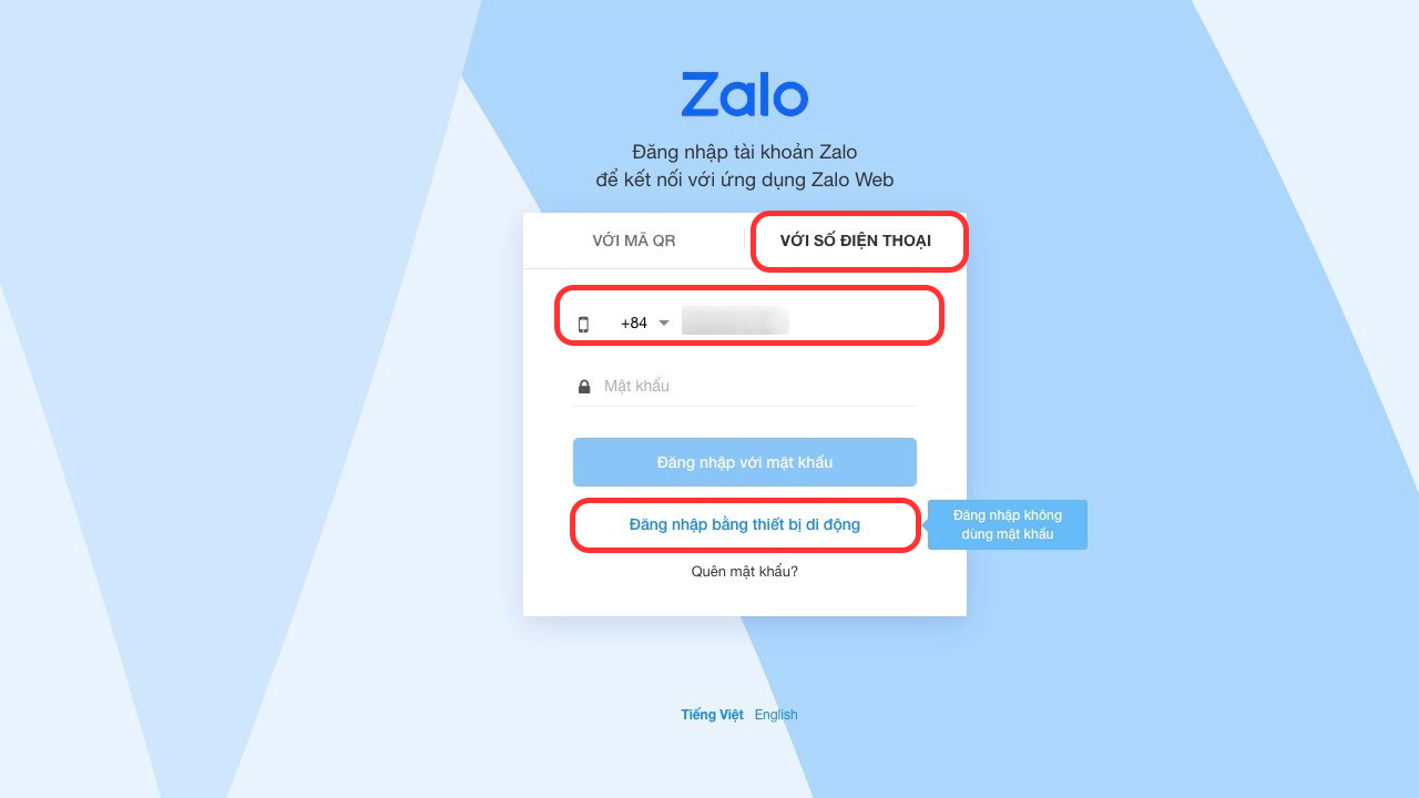 Chat Zalo.me - Đăng nhập Zalo online không cần tải ứng dụng cực tiện