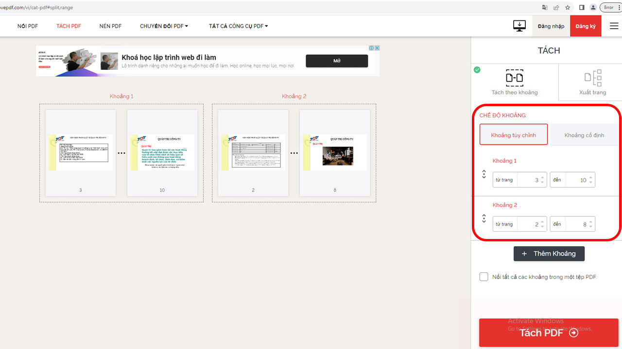 5 cách cắt file, trang PDF vô cùng đơn giản và nhanh chóng cho bạn