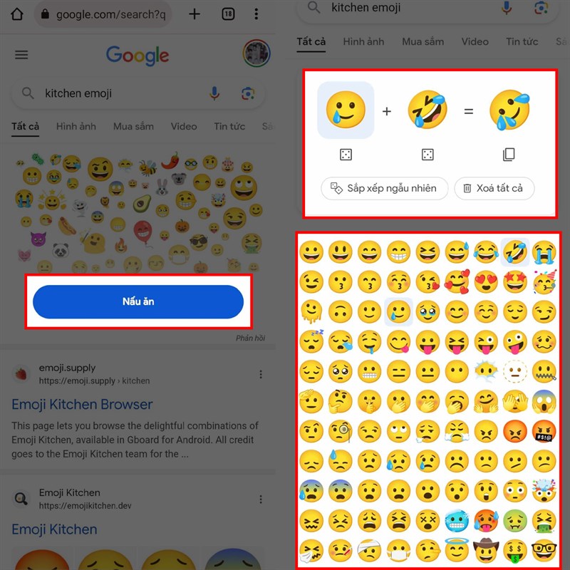 Cách dùng Kitchen Emoji của Google cho ra những icon đẹp, độc và lạ