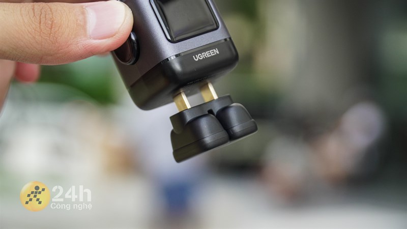 Trên tay Ugreen Nexode RG 30 W: Thiết kế độc đáo, hỗ trợ công nghệ GaN