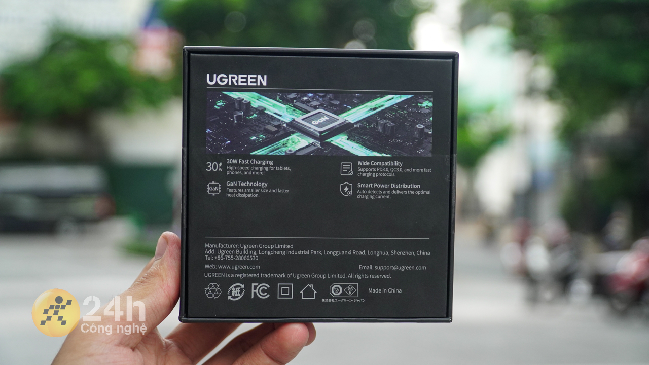 Trên tay Ugreen Nexode RG 30 W: Thiết kế độc đáo, hỗ trợ công nghệ GaN