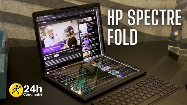 Trên tay HP Spectre Fold: Màn hình gập độc đáo, Intel Core i7 Gen 12th