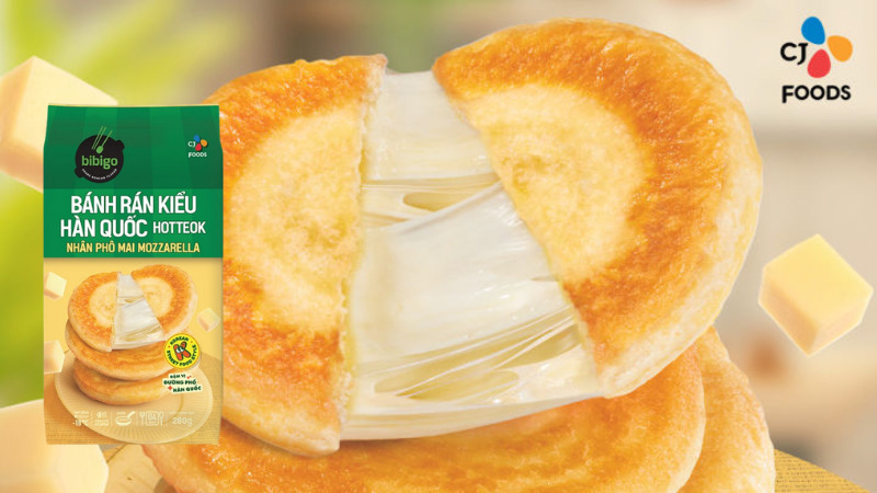Thử ngay bánh rán Hàn Quốc (Hotteok) thơm ngon chuẩn vị từ Bibigo