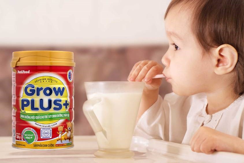 Sữa Grow Plus của Nutifood có tốt không? Có những loại nào?