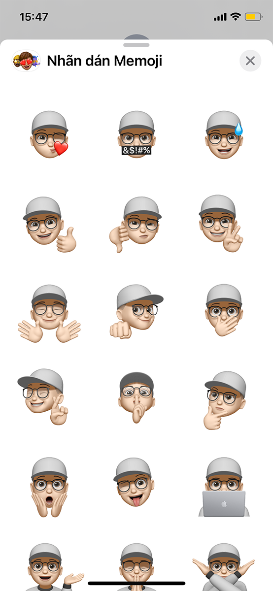 Tìm hiểu cách tạo Memoji icon mặt người trên iPhone cực hay