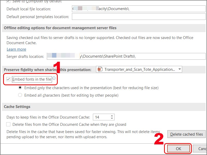 Top 18+ Some Of Your Fonts Cannot Be Saved With The Presentation 3 cách ...
