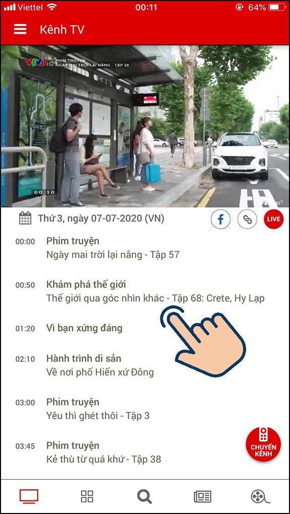 3 cách xem lại phim, chương trình đã phát bằng VTV Go nhanh chóng