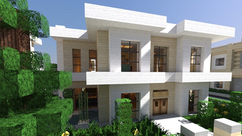 Top 35 ý tưởng xây nhà đẹp, biệt thự hiện đại trong Minecraft