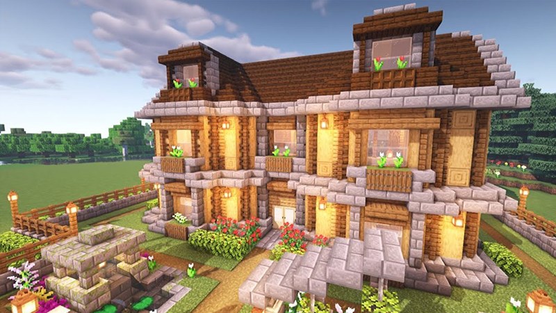 Tuyển tập Những ngôi nhà đẹp trong Minecraft để xây dựng trong game