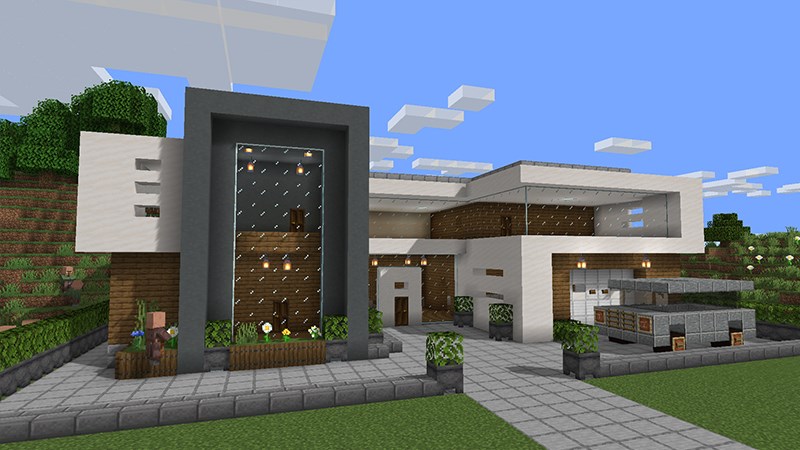 Tổng hợp Xây nhà Minecraft đẹp hiện đại Với hướng dẫn chi tiết và ý ...