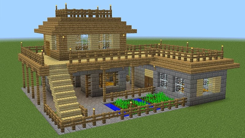 800+ Các mẫu nhà đẹp minecraft siêu cấp đẹp