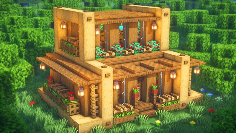 Top 10 Các mẫu nhà đẹp trong Minecraft Chắc chắn bạn sẽ thích!