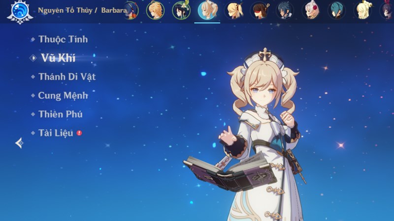 Cách chơi Barbara Genshin Impact | Build, Guide, Skill