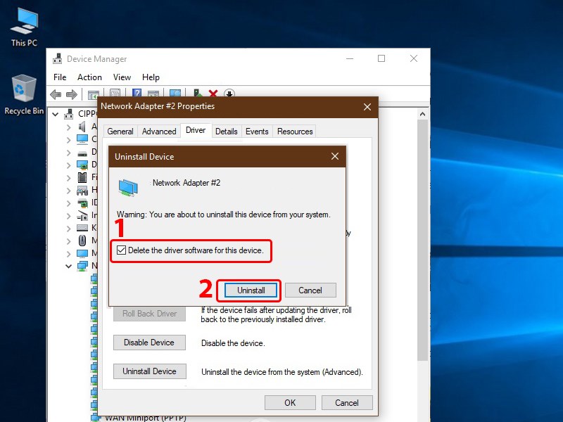 2 cách xóa, gỡ bỏ Driver cũ không cần thiết trên máy tính Windows 10