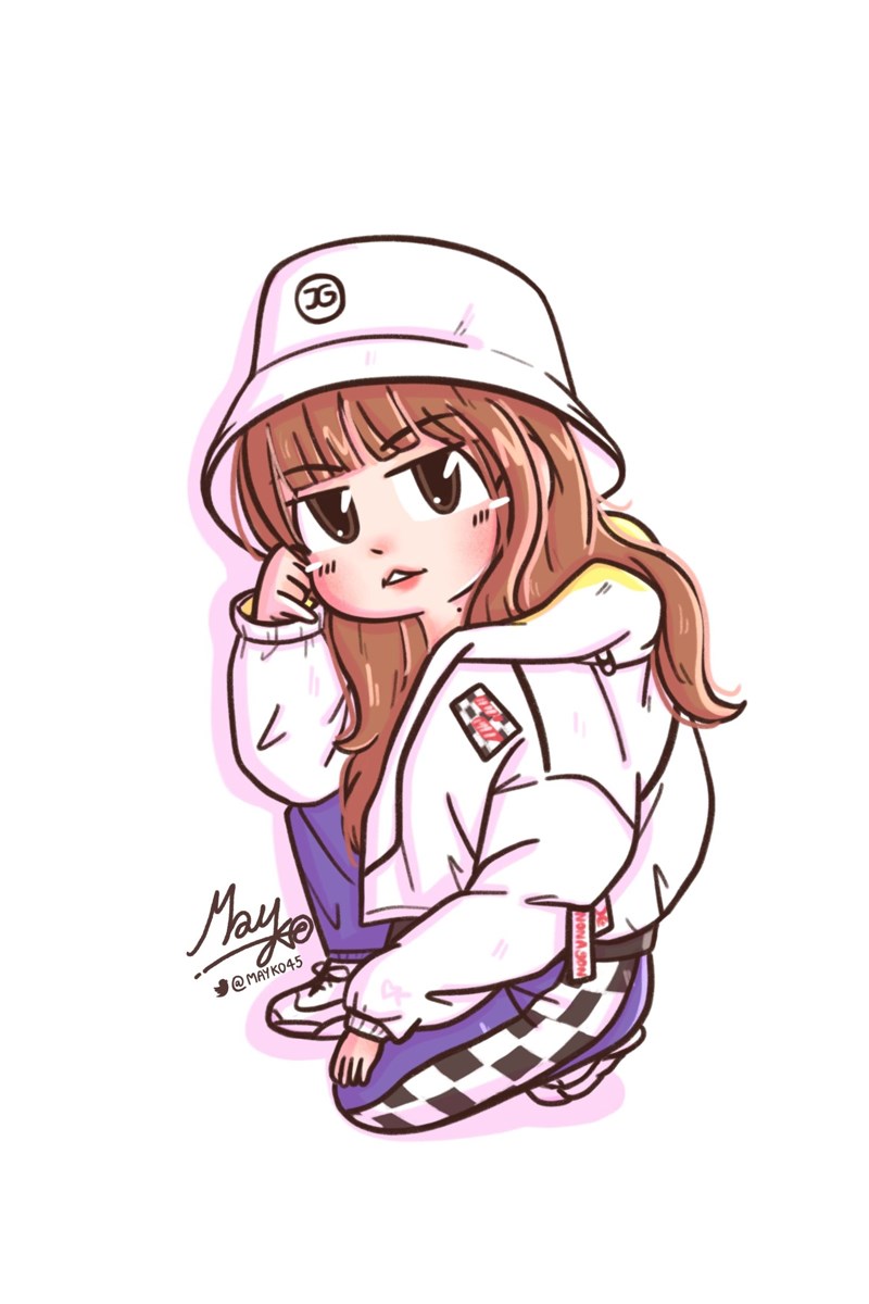 Lisa - thành viên của lisa cute chibi Blackpink làm chủ đề của bộ sưu ...