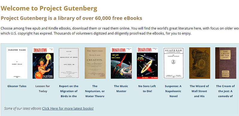 18 trang web download, tải ebooks miễn phí cho người mê đọc sách
