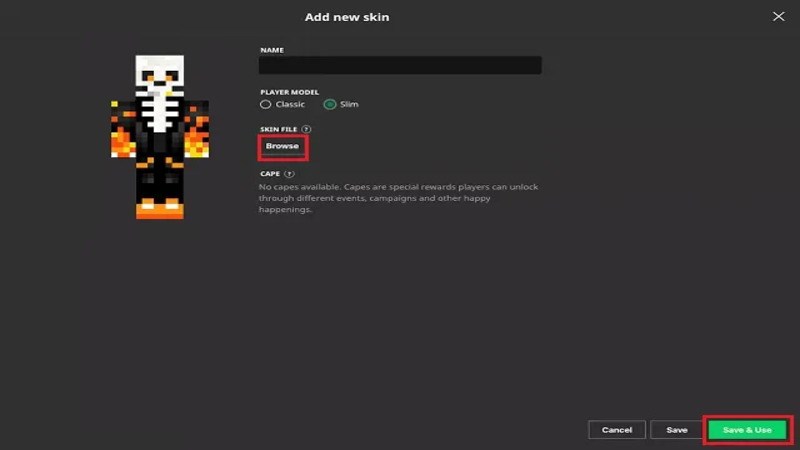 Cách tải skin Minecraft, cài đặt skin Minecraft trên máy tính dễ dàng