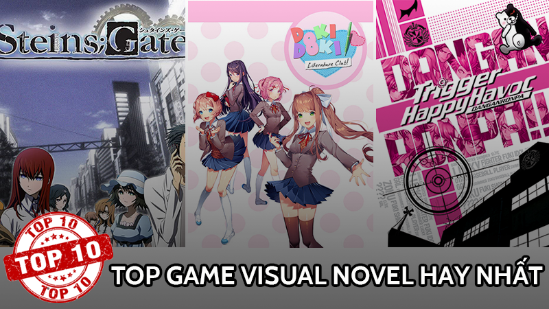 Top 12 visual novel game trên PC hay nhất, không thể bỏ qua