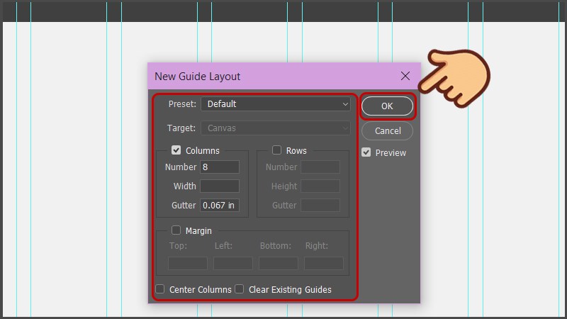Cách Tạo Lưới Grid Và đường Guide Trong Adobe Photoshop