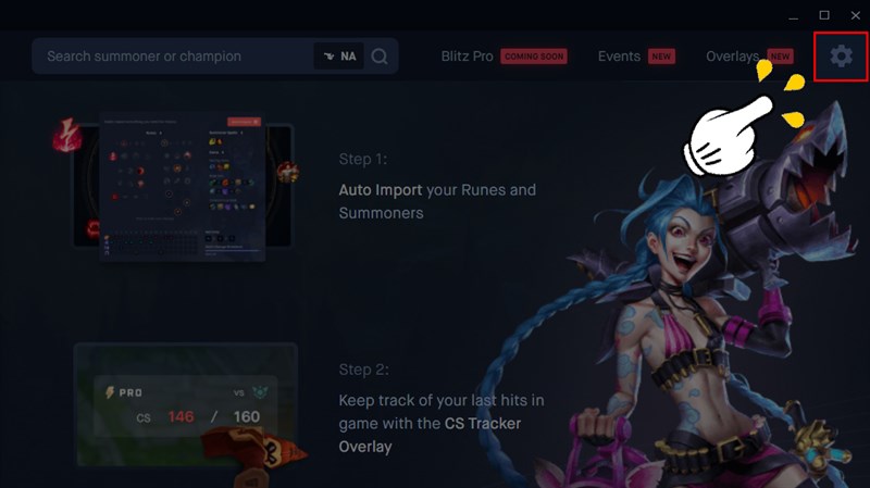 Cách tải và hướng dụng sử dụng Blitz App hỗ trợ chơi LMHT