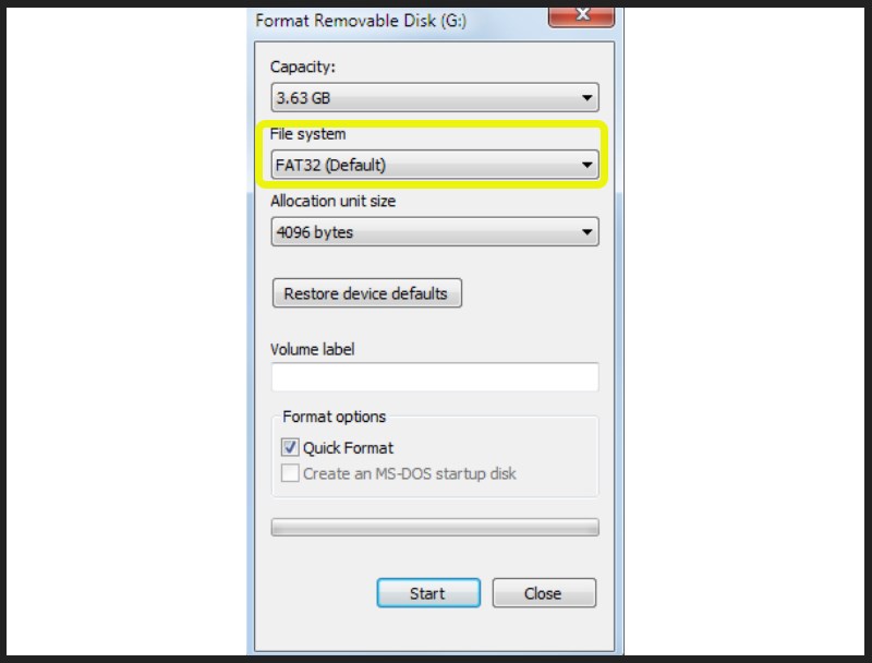 Phân tích Allocation Unit Size là gì? Format ổ đĩa cứng, USB