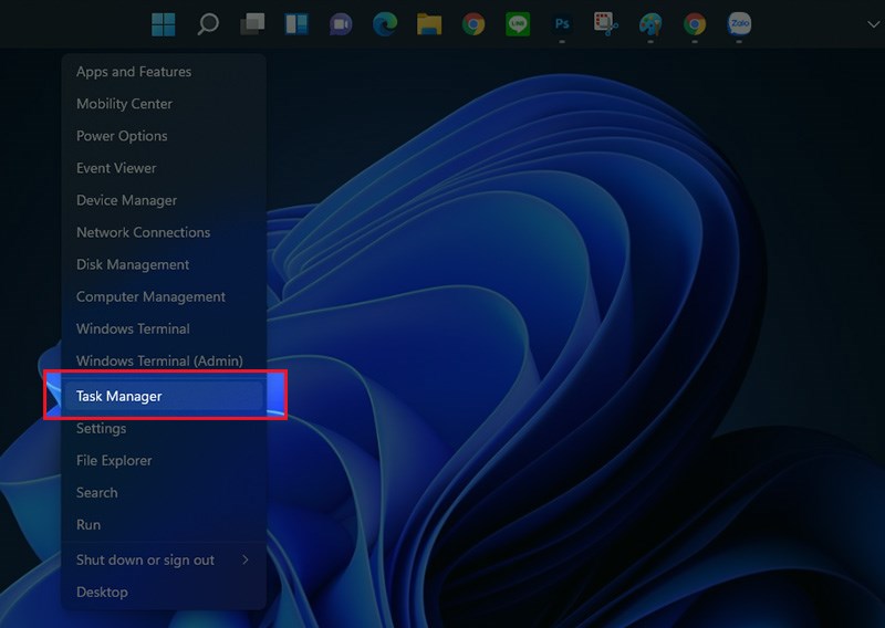 5 Cách mở Task manager trong WINDOWS 11 đơn giản nhất