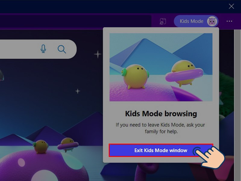 Cách bật chế độ Kid Mode trên Microsoft Edge đơn giản