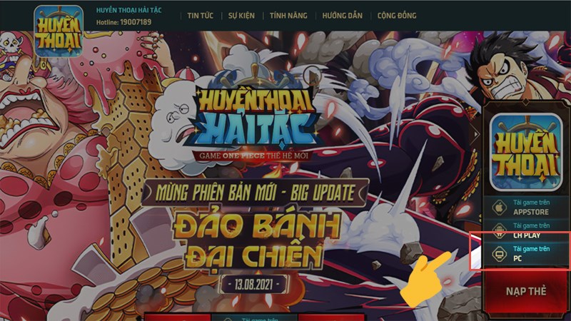 Tải game Huyền Thoại Hải Tặc cho PC, iOS, Android: MỚI NHẤT