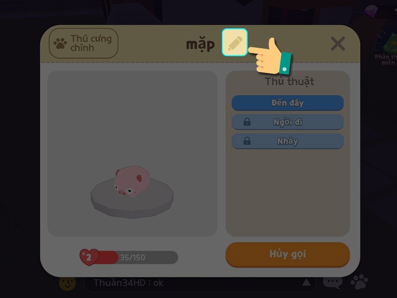 Cách đổi tên Pet, dắt Pet trong Play Together đơn giản