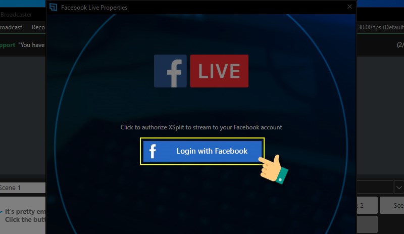 Cách cài đặt và Stream trên Facebook bằng XSplit chi tiết, đơn giản