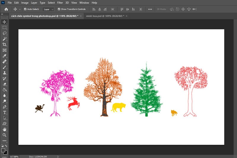 Cách chèn Symbol trong Photoshop nhanh, dễ thực hiện nhất