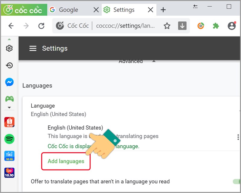 Dich tieng anh tren coccoc - caqweleader