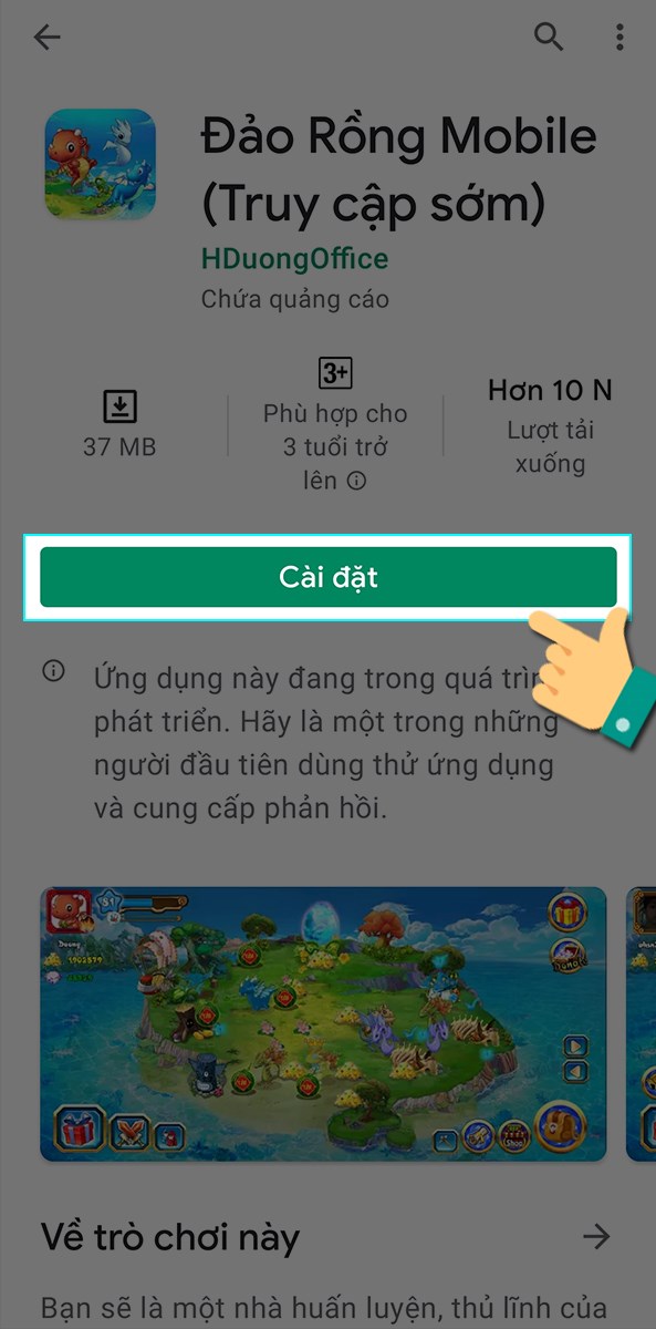 Cách tải Đảo Rồng Mobile trên điện thoại, máy tính nhanh chóng