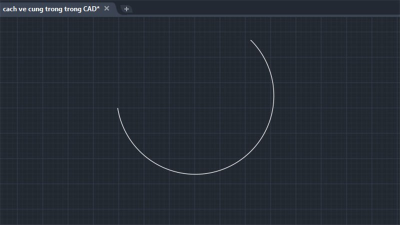 Cách vẽ nửa hình tròn trong autocad một cách chính xác và dễ dàng