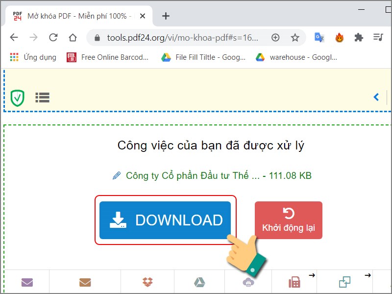 Cách xóa, gỡ bỏ mật khẩu file PDF nhanh, dễ dàng, không cần phần mềm