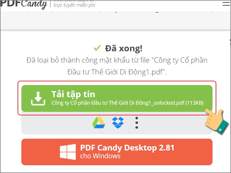 Cách xóa, gỡ bỏ mật khẩu file PDF nhanh, dễ dàng, không cần phần mềm