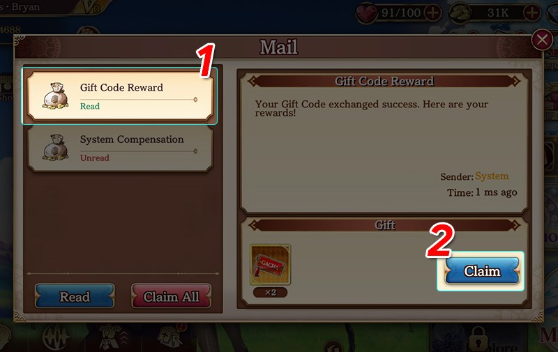 Code Rebless Zwei mới nhất 08/2022: Cách nhập code