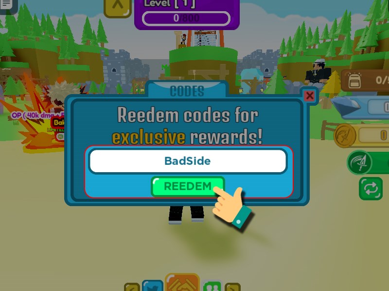 Code Slashing Simulator codes mới nhất 04/2024, hướng dẫn nhập code