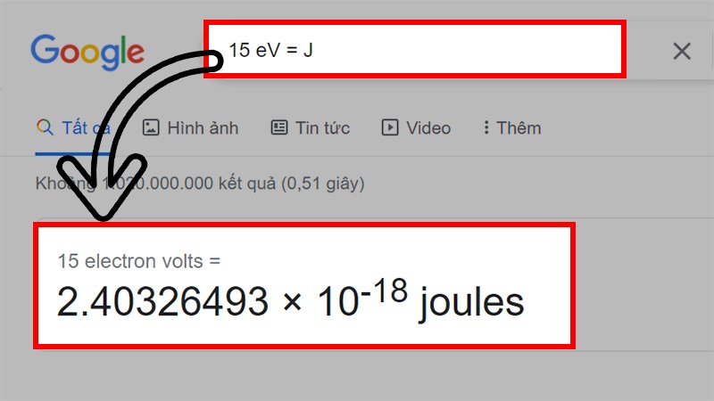 Đơn vị electron volt (eV) là gì? 1eV bằng bao nhiêu jun, kWh, cal