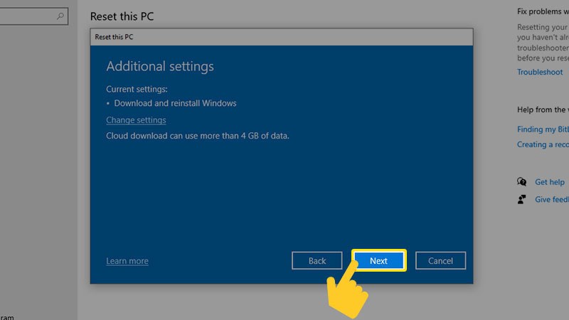 Review hướng dẫn Recovery reset Win 10 về trạng thái ban đầu