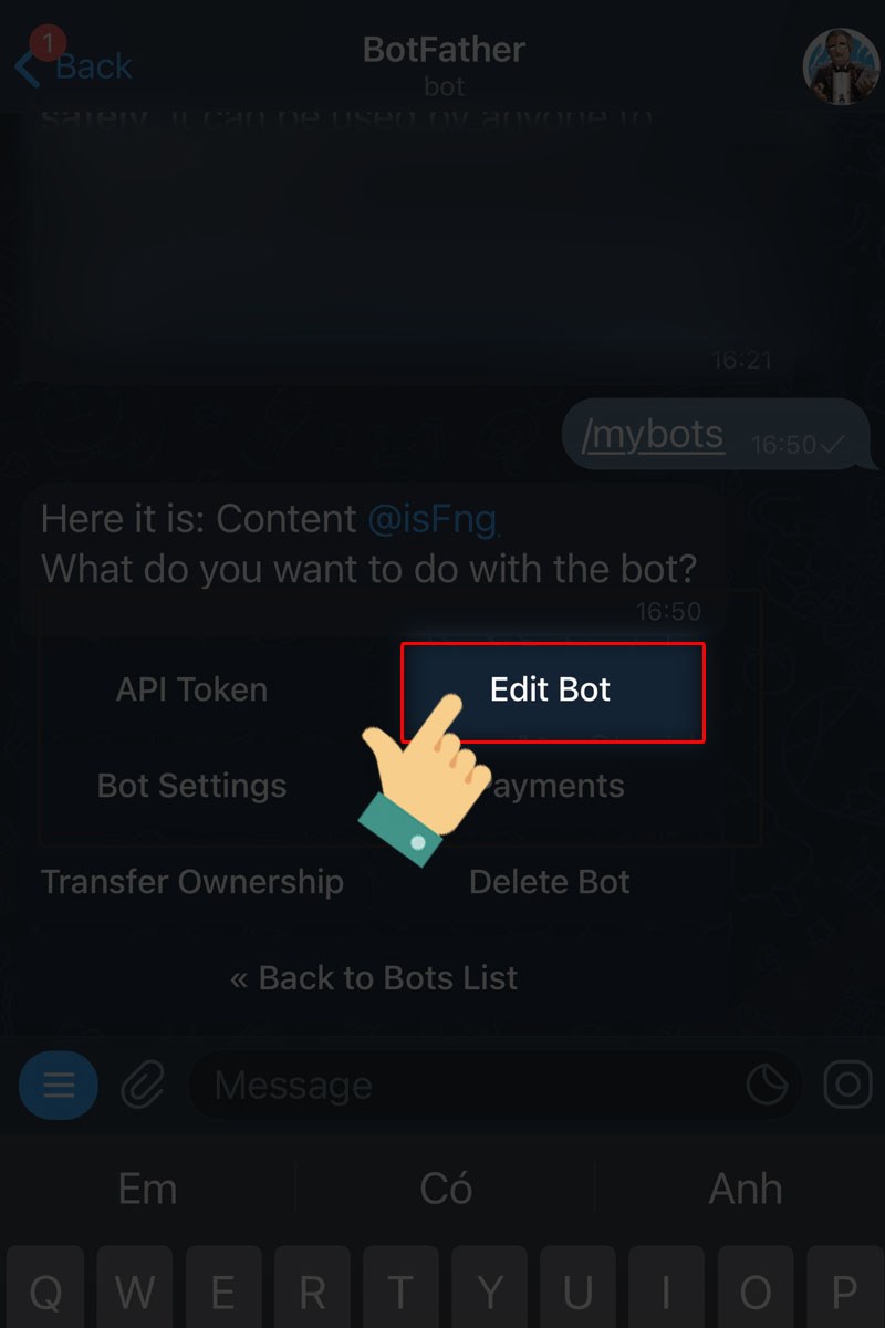 Hướng dẫn tạo Bot Telegram đơn giản, ai cũng có thể thực hiện
