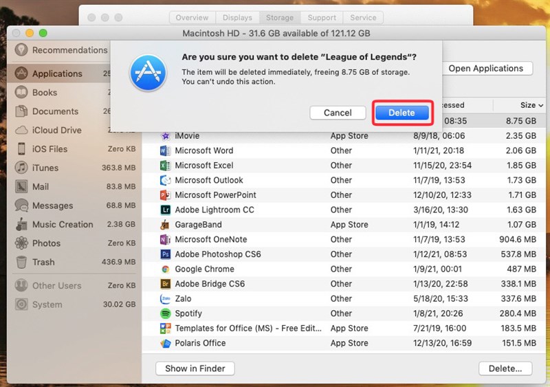 3 Cách gỡ ứng dụng trên Mac đơn giản nhất bạn cần phải biết